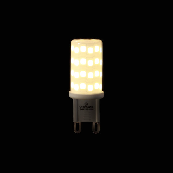 G9 5W 3000k Frosted CRI 95 DIMMABLE - Vintage LED - LED Edison Globes ...